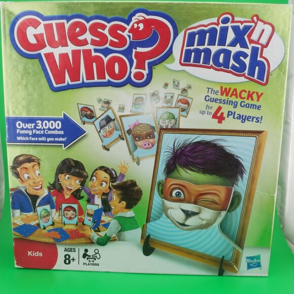 Hasbro | Games | Guess Who Mix N Mash Game For Kids Ages 8 Milton ...